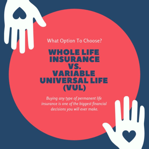 Whole Life Insurance Vs Variable Universal Life Vul