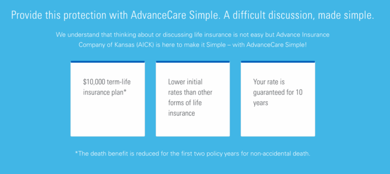 Advance Insurance Company of Kansas Review - Top Whole Life